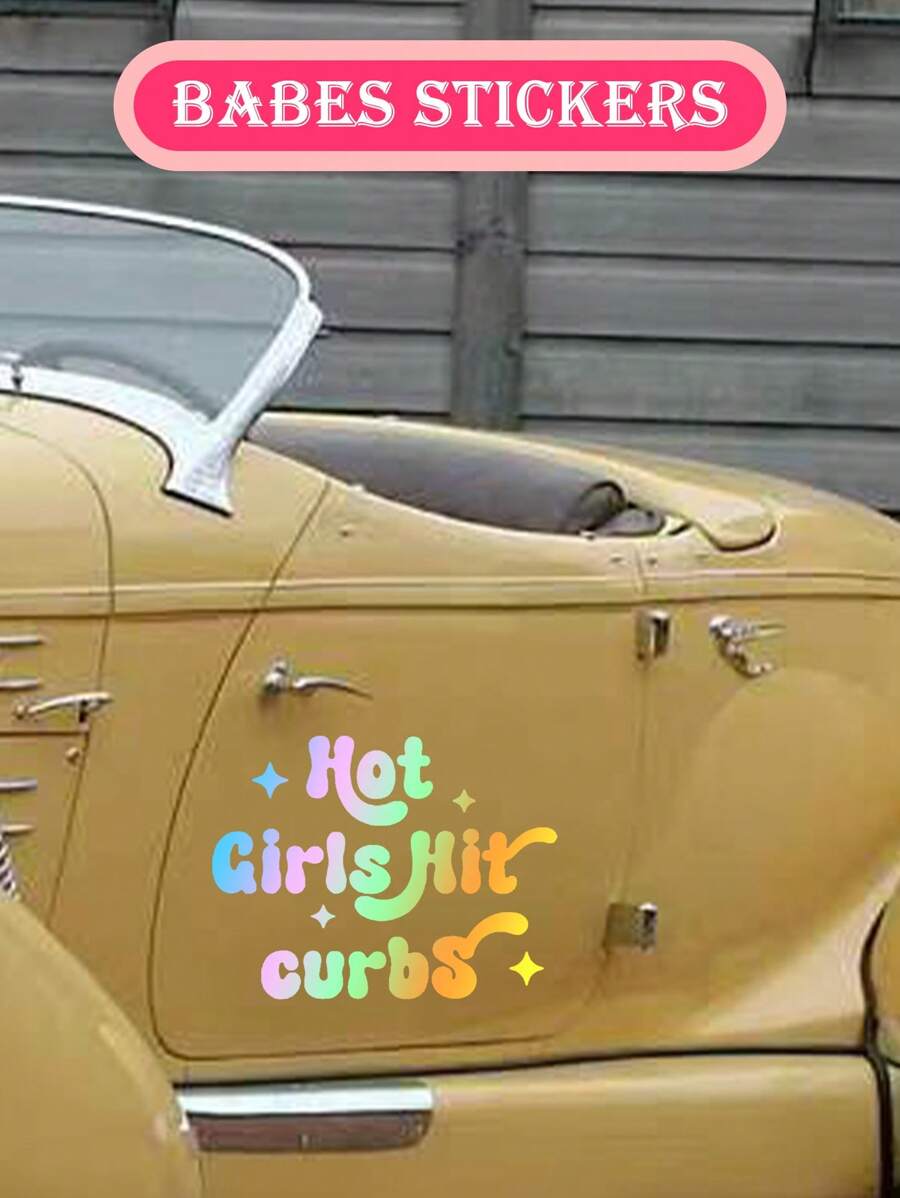 Girl Power Street Decal, Driving Stickers, Funny Stickers, Humorous ...