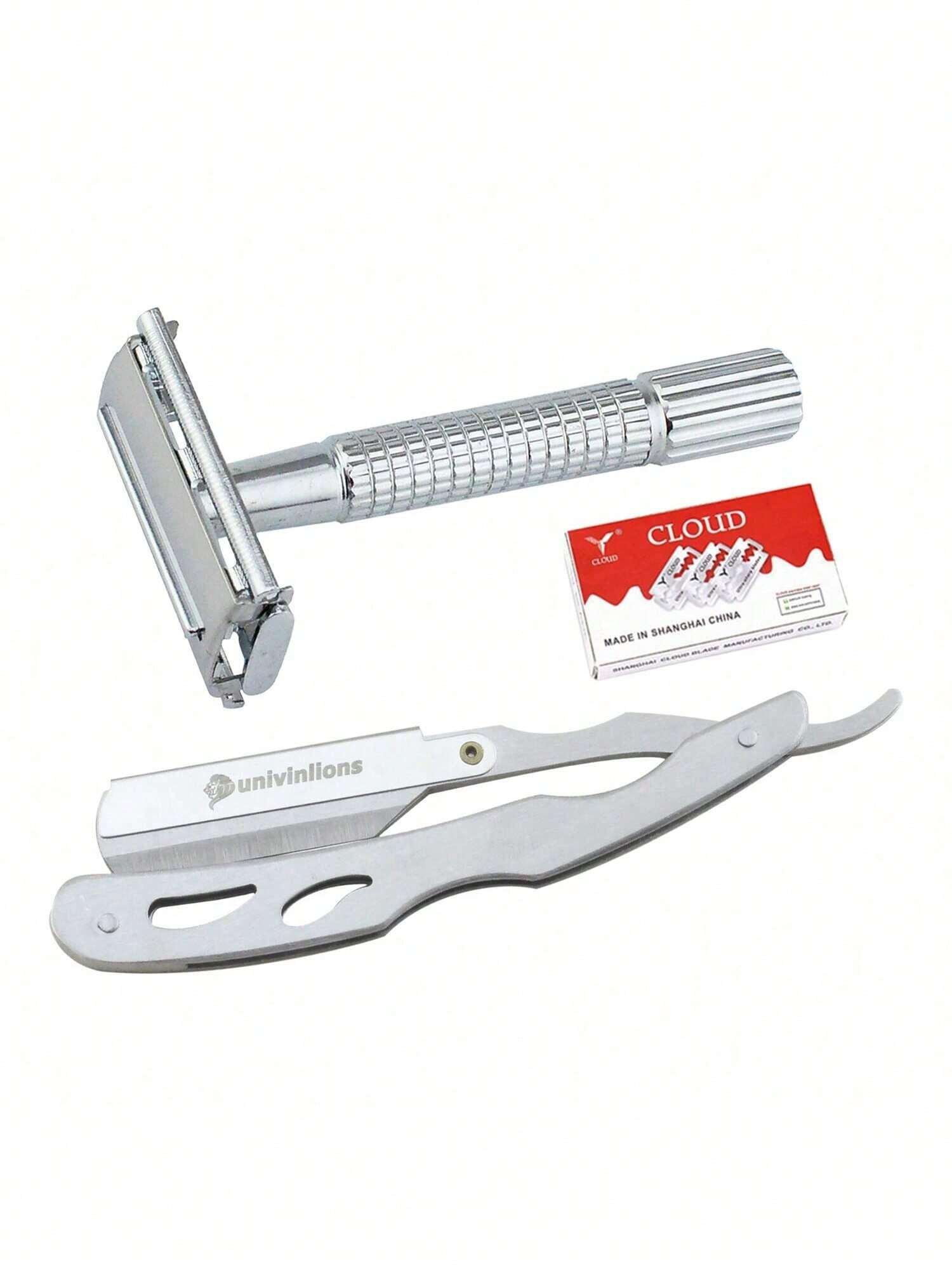 2 Pieces Old Razors Hair Removal For Beard Face Body Underarm Eyebrow ...