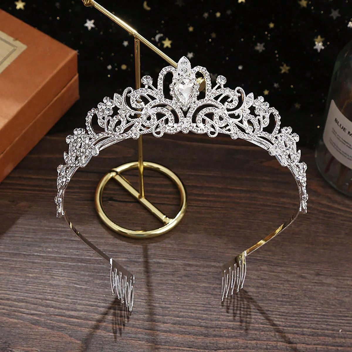 Bridal Tiara Crown Wedding Hair Accessories With Luxury Atmosphere ...