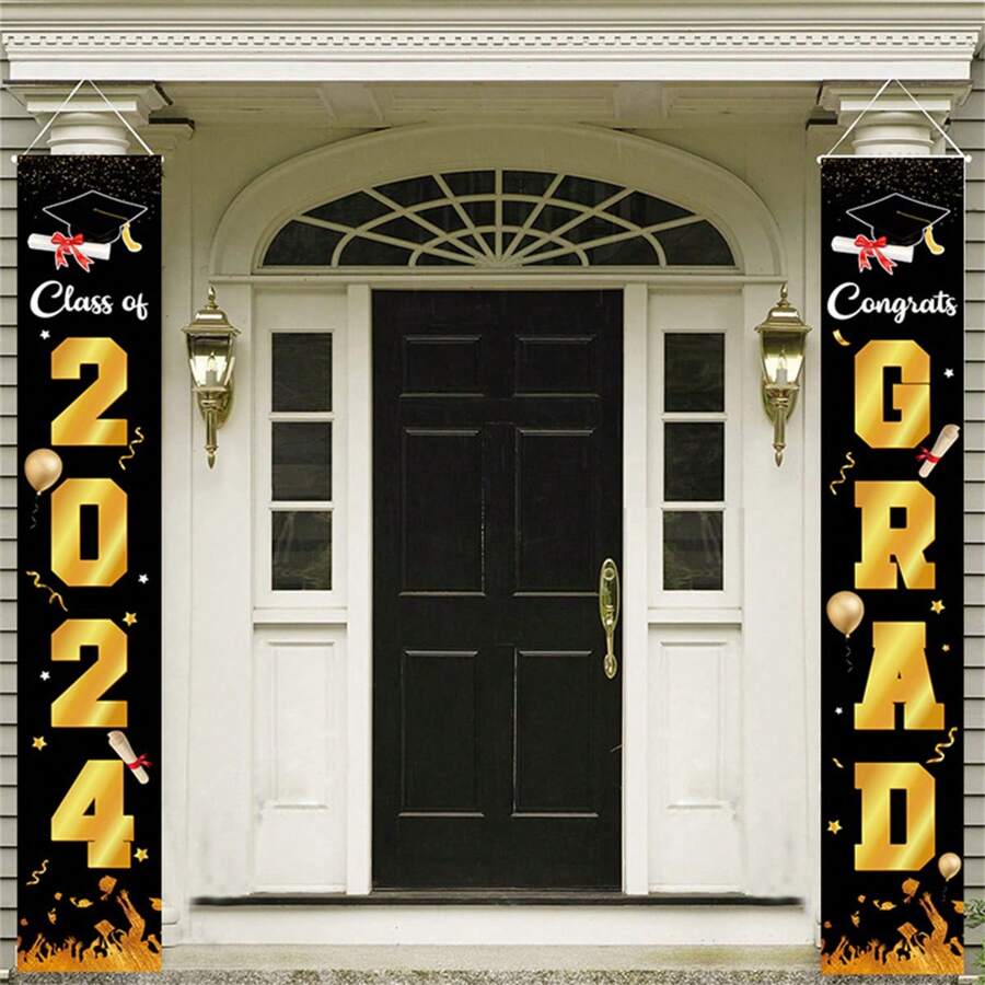 Graduation Porch Sign Class Of 2024 Congrats Grad Decorations ...