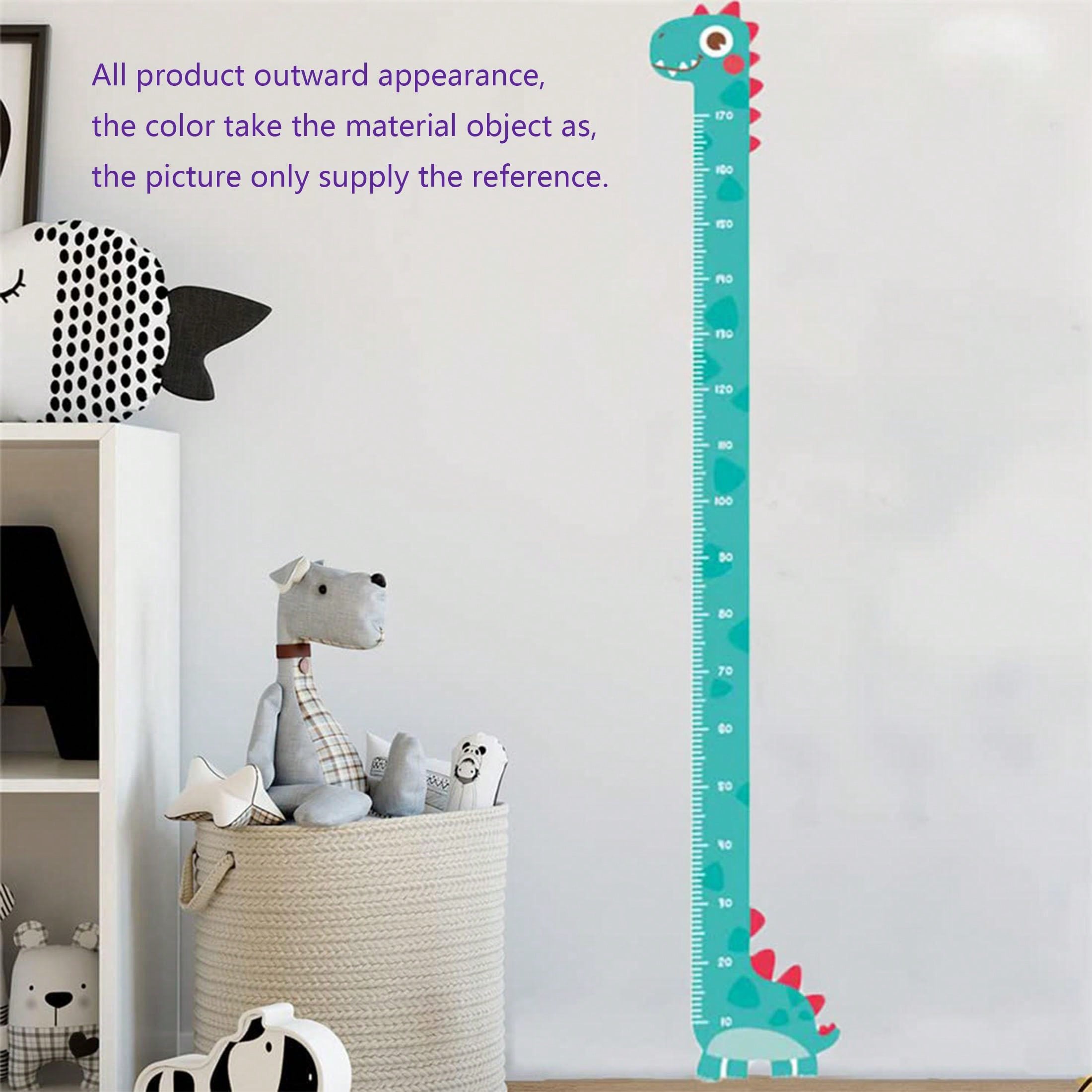 1pc Animal Height Measurement Wall Sticker, Including Giraffe Height ...