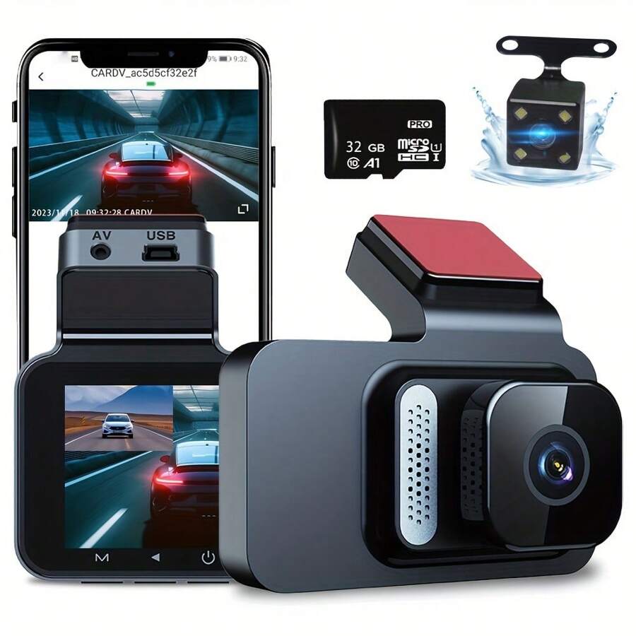 Dash Cam Front And Black Box Insidle Vehicles Wireless And Wifi Cams ...
