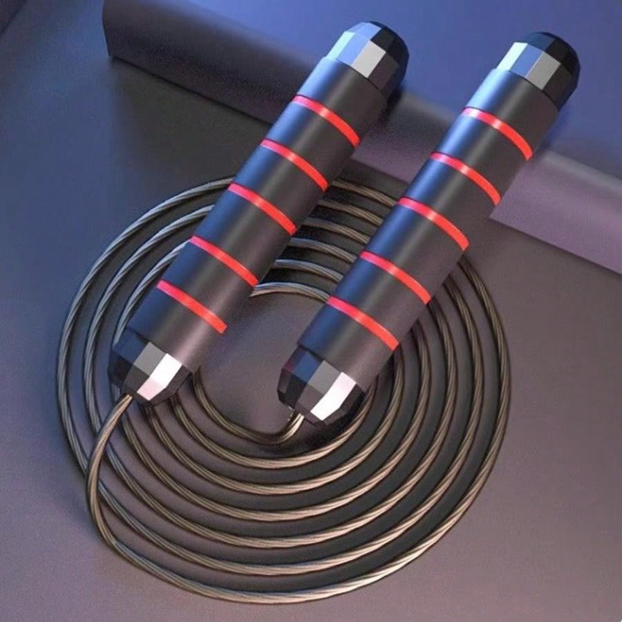 1pc 2.8m Adjustable Heavy Duty Pvc Coated Steel Wire Jump Rope With ...