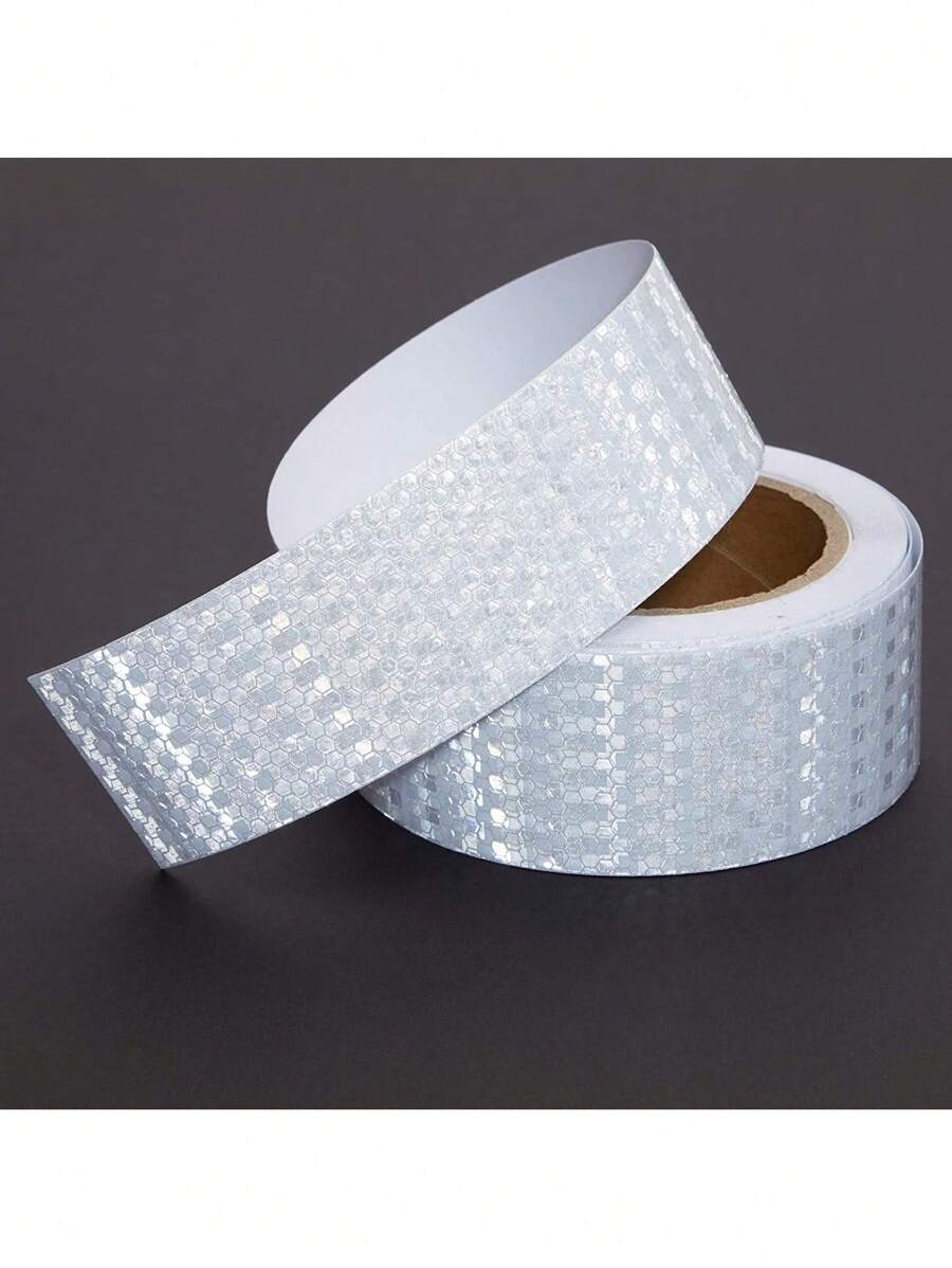 Reflective Tape - White Outdoor Reflector Safety Roll For Trailers ...