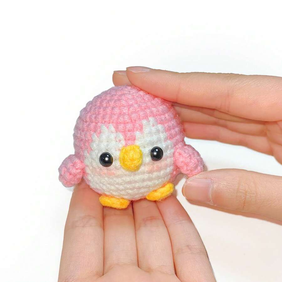Kit de démarrage au crochet avec pingouin mignon, pingouin peluche ...