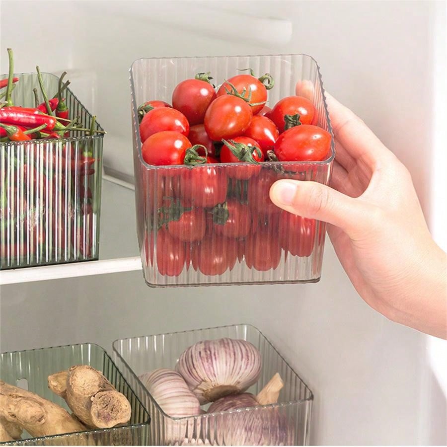 Kitchen Onion Ginger Garlic Storage Box, Wall-Mounted Spice Rack ...