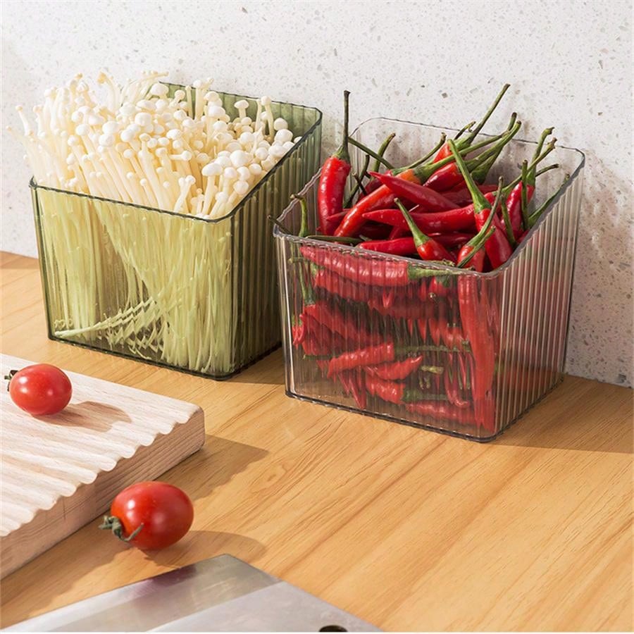 Kitchen Onion Ginger Garlic Storage Box, Wall-Mounted Spice Rack ...
