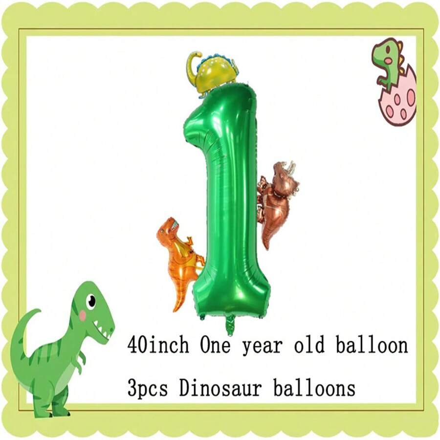 Dinosaur Themed Birthday Party Decorations: Realistic Giant ...