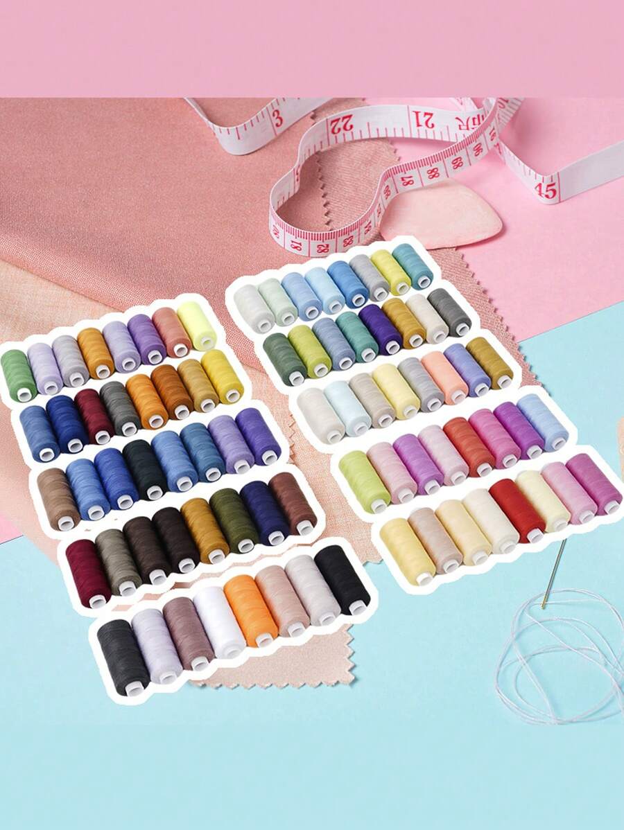 80 Color Sewing Thread, 402 Thread Spools For Hand & Machine Sewing ...