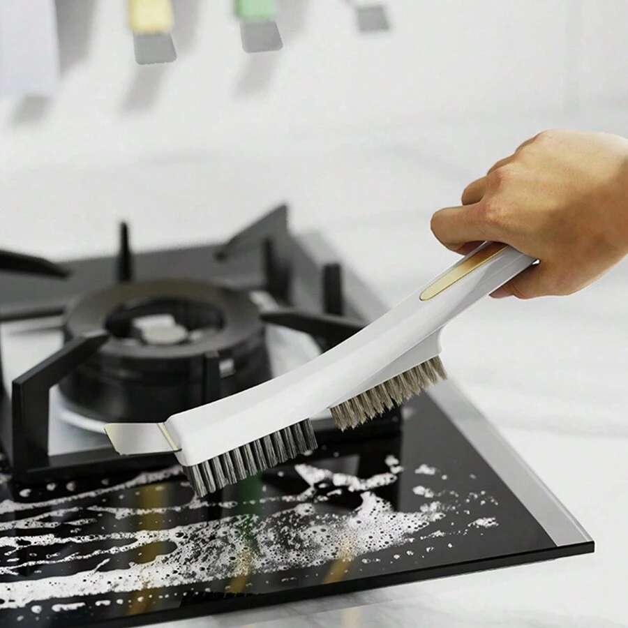 1 Pc Steel Wire Brush Slit Brush Copper Wire Brush Kitchen Gas Range ...