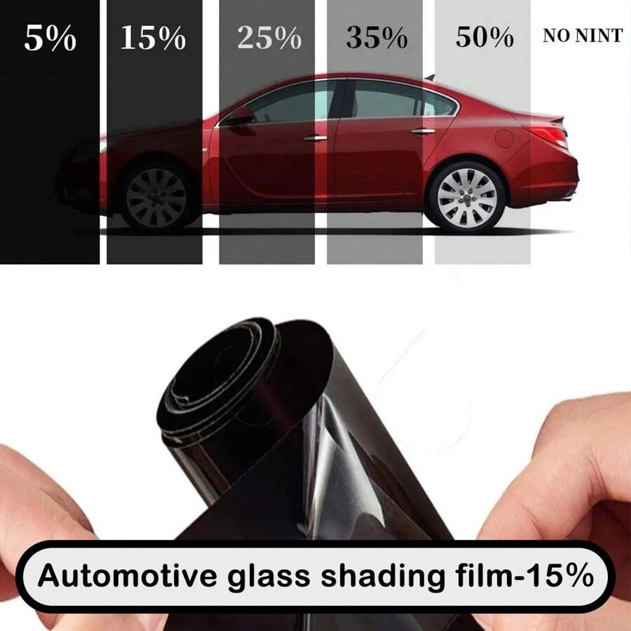 1 Roll 50x300cm 15 Percent VLT Window Tint Film Car Glass Sticker Sun ...