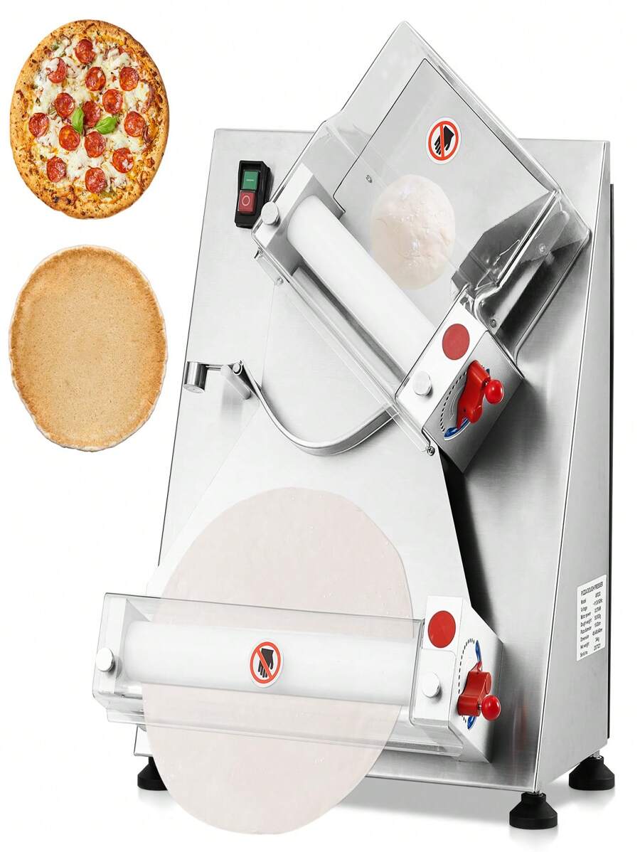 Commercial Pizza Dough Roller Sheeter, Max 12", Towallmark Automatic ...