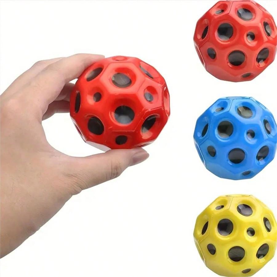 1pc Popular High Bouncing Sound Effect Space Ball Toy With Rubber ...