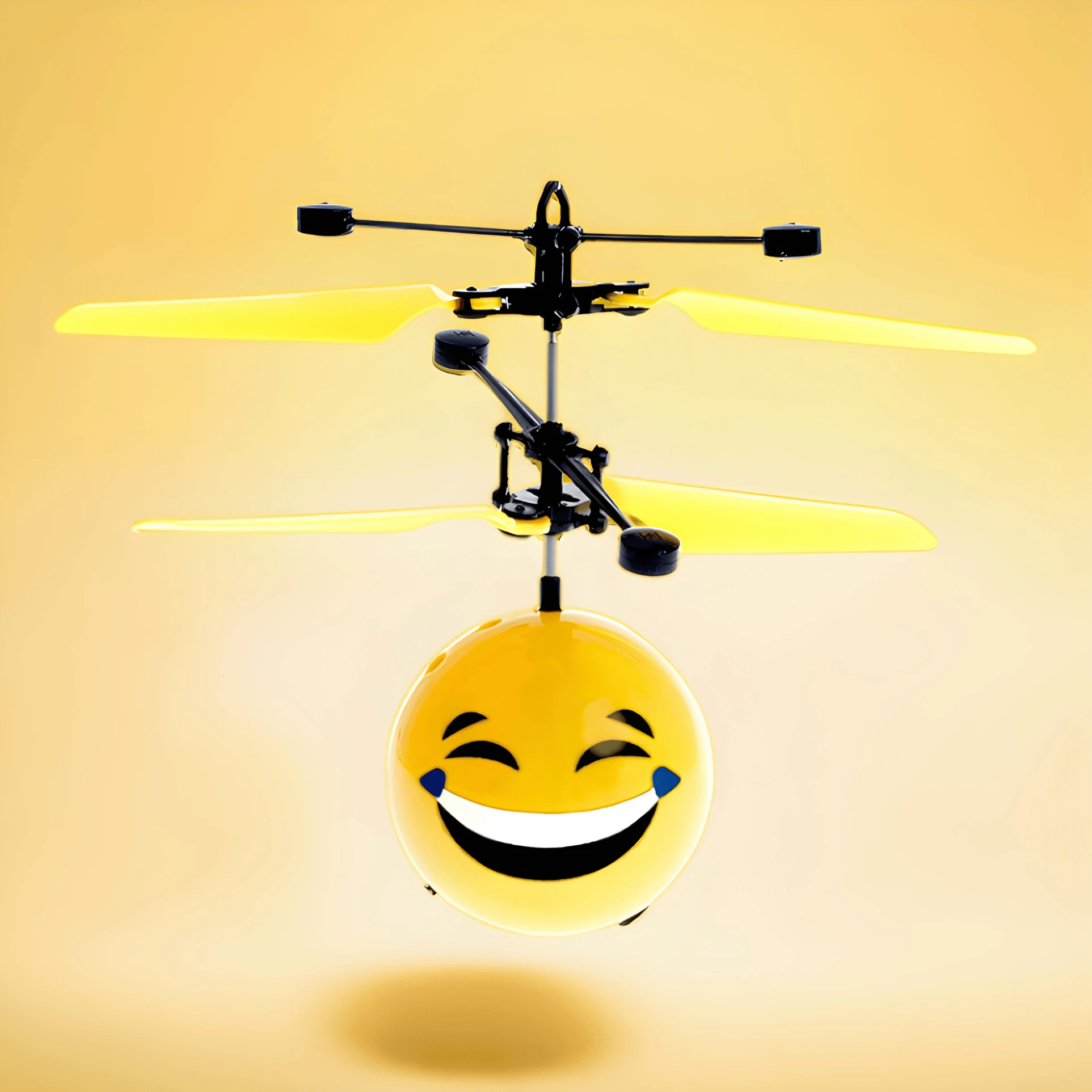 Helicopter With Rechargeable Sensor Flying Toy Drone Smile Mini Sensor ...