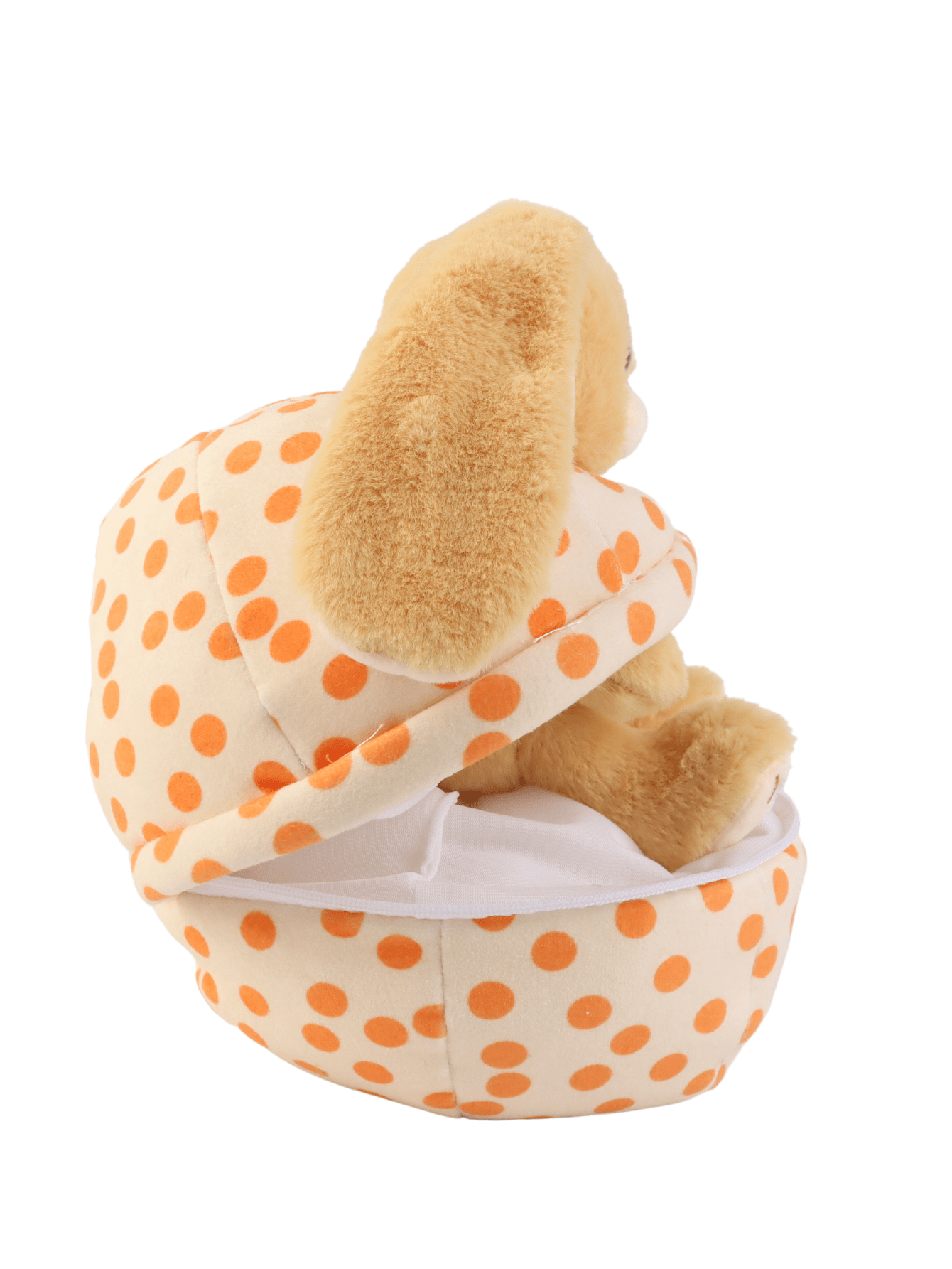 30cm/11.8inch Easter Bunny Plush Toys Cute Zip Up Egg Hideaway Soft ...