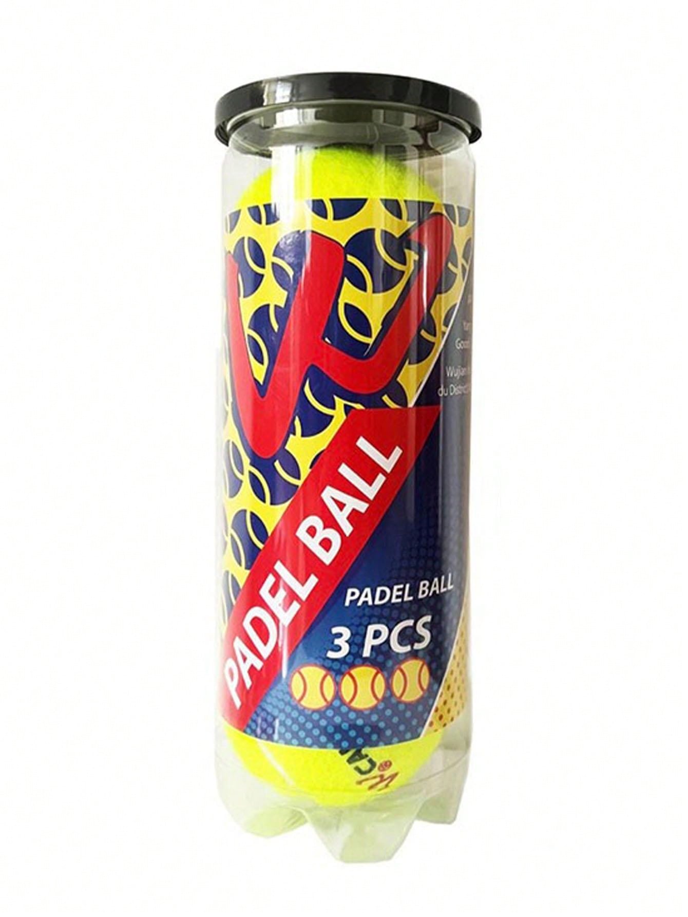 3PC Camewin Padel Balls Tennis Ball IPT Certified Tournament 50% Wool ...