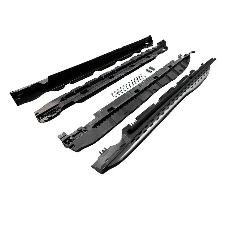 1 Pair Running Boards Fit For 2023-2025 Mercedes-Benz GLC300 Non-Coupe ...