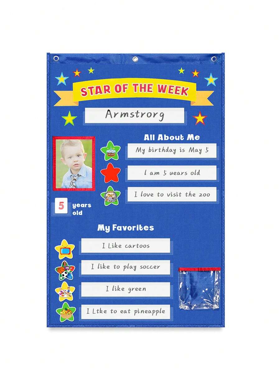 Conjunto De Decoración Para El Aula Que Incluye Póster Del Estudiante ...