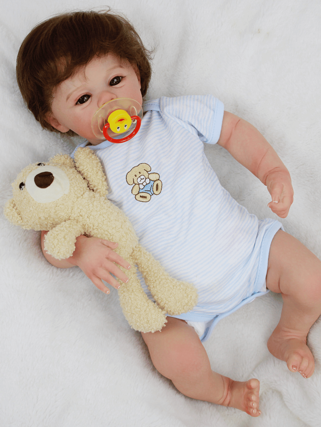 Existencias De Muñecas Renacidas De 18 Pulgadas, Simulación Humana Con ...