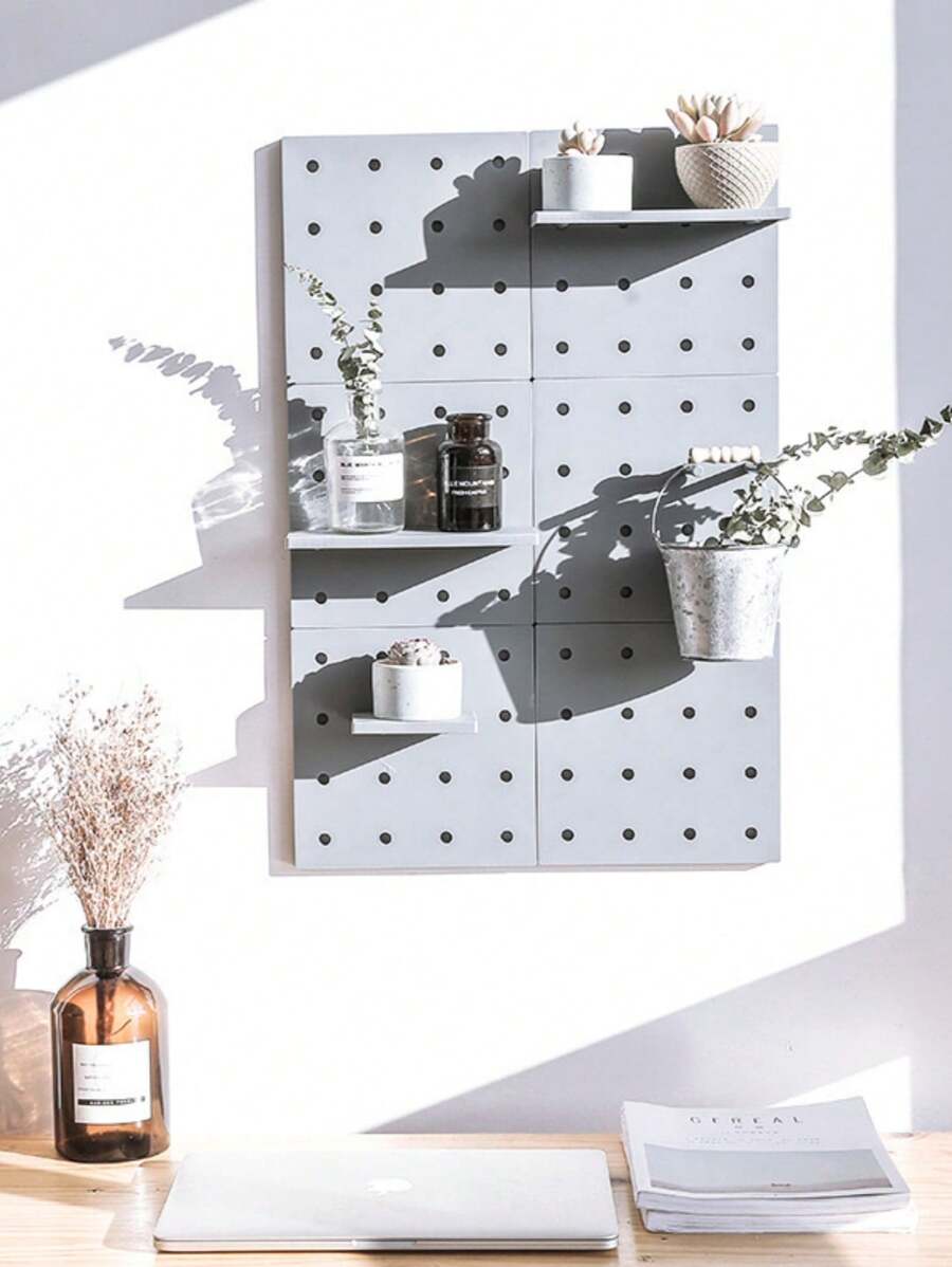 1 Set, Plastic Hole Board Storage Rack Includes 1 Main Board, 2 ...