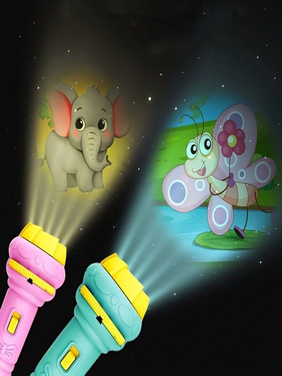 32 Patterns Flashlight Projector Toys, Fun Educational Learning Toys ...