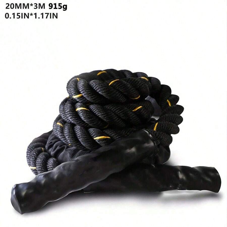 20mm*3m Fitness Strength Training Weight-Bearing Skipping Rope Physical ...