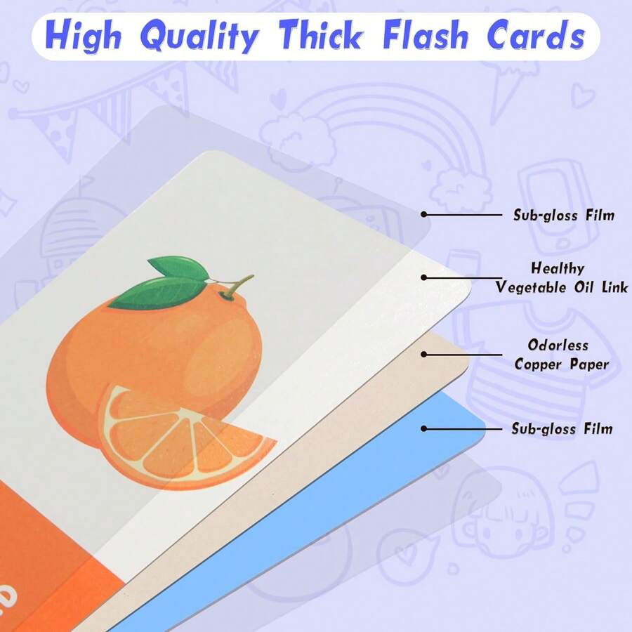 Preschool Flash Cards For Toddlers Ages 3 Years Old, 58 Pcs Alphabet ...