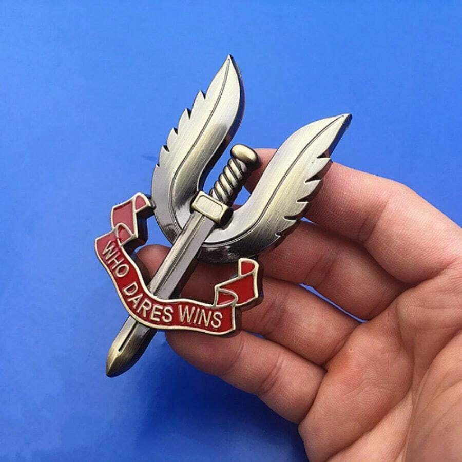 Copy Task Force Badge Chapter 3D Car Sticker Who Dares Wins Flying Wing ...
