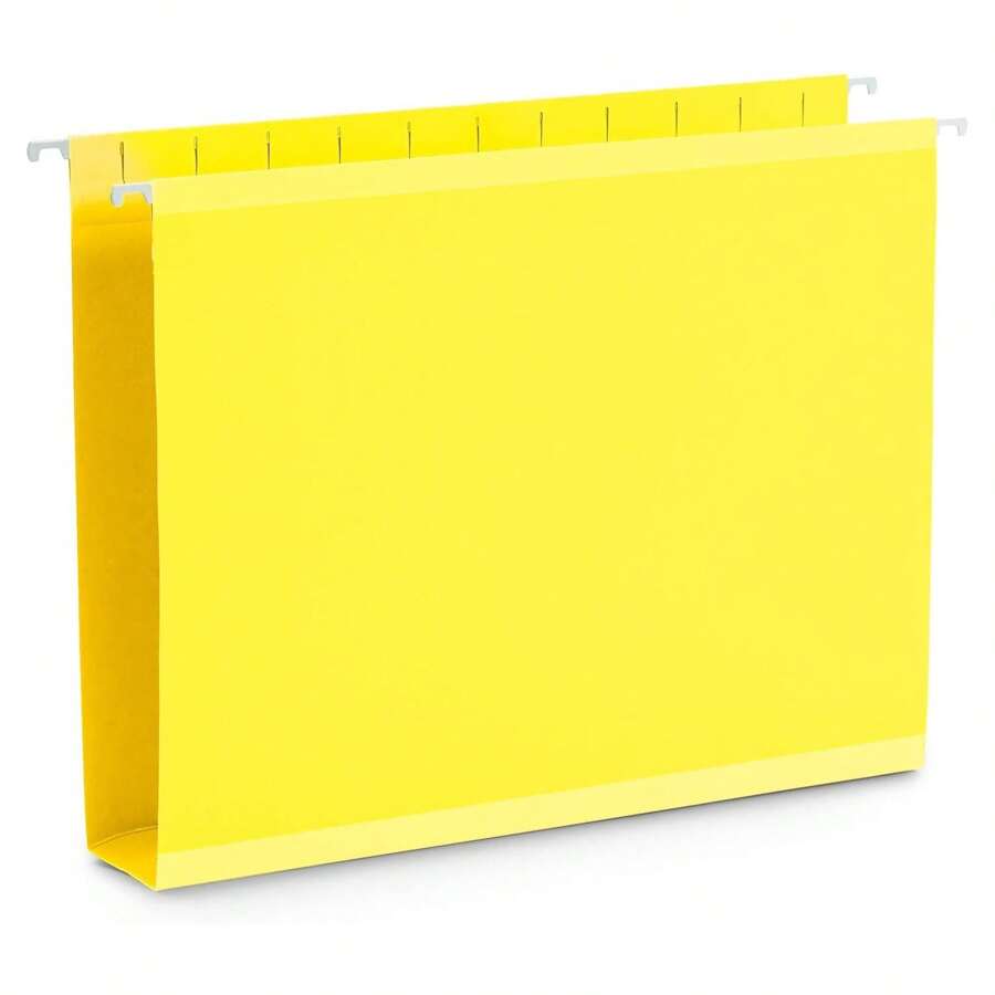 10 Pcs Supplies Extra Capacity Hanging File Folders, Reinforced Hang ...