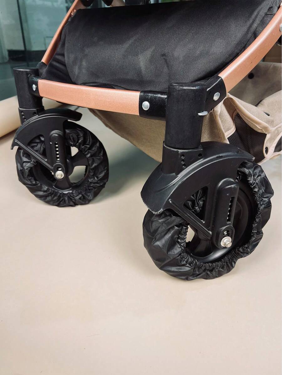 2pcs Baby Stroller Dustproof Wheel Cover, Stroller Front Wheel ...