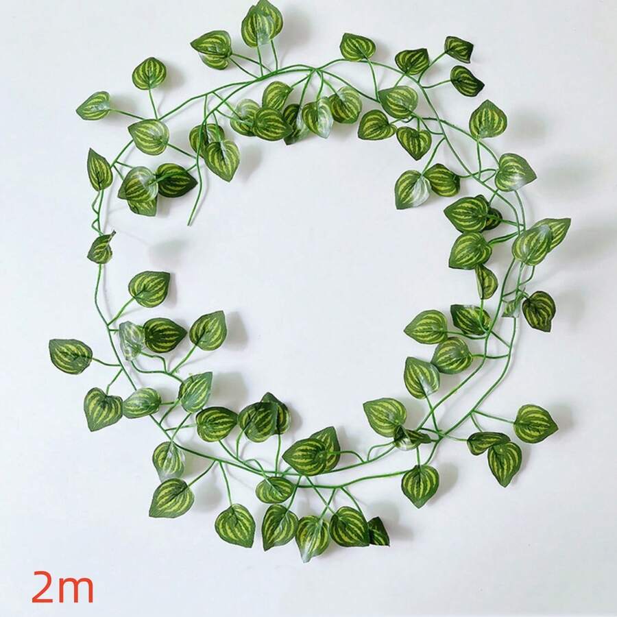 Realistic Vine Imitation Grape Sweet Potato Ivy Plants Leaves Garland ...