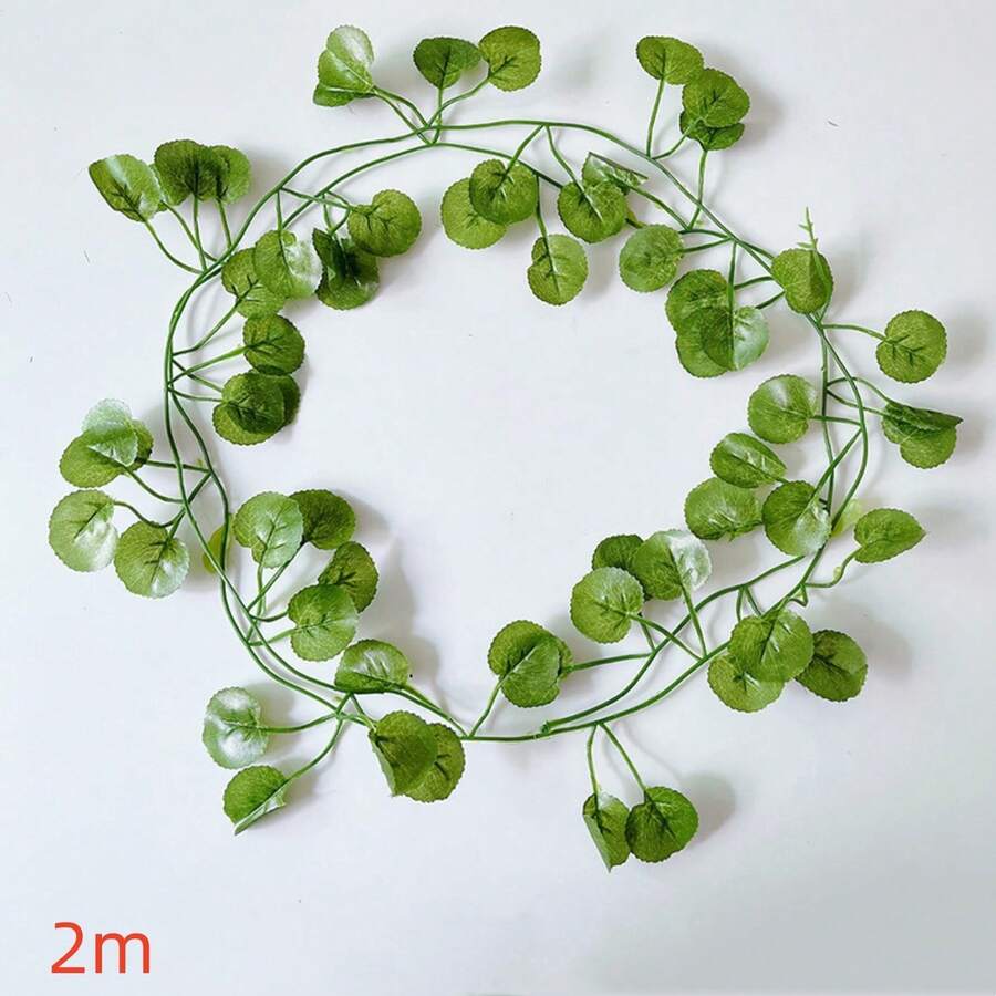 Realistic Vine Imitation Grape Sweet Potato Ivy Plants Leaves Garland ...
