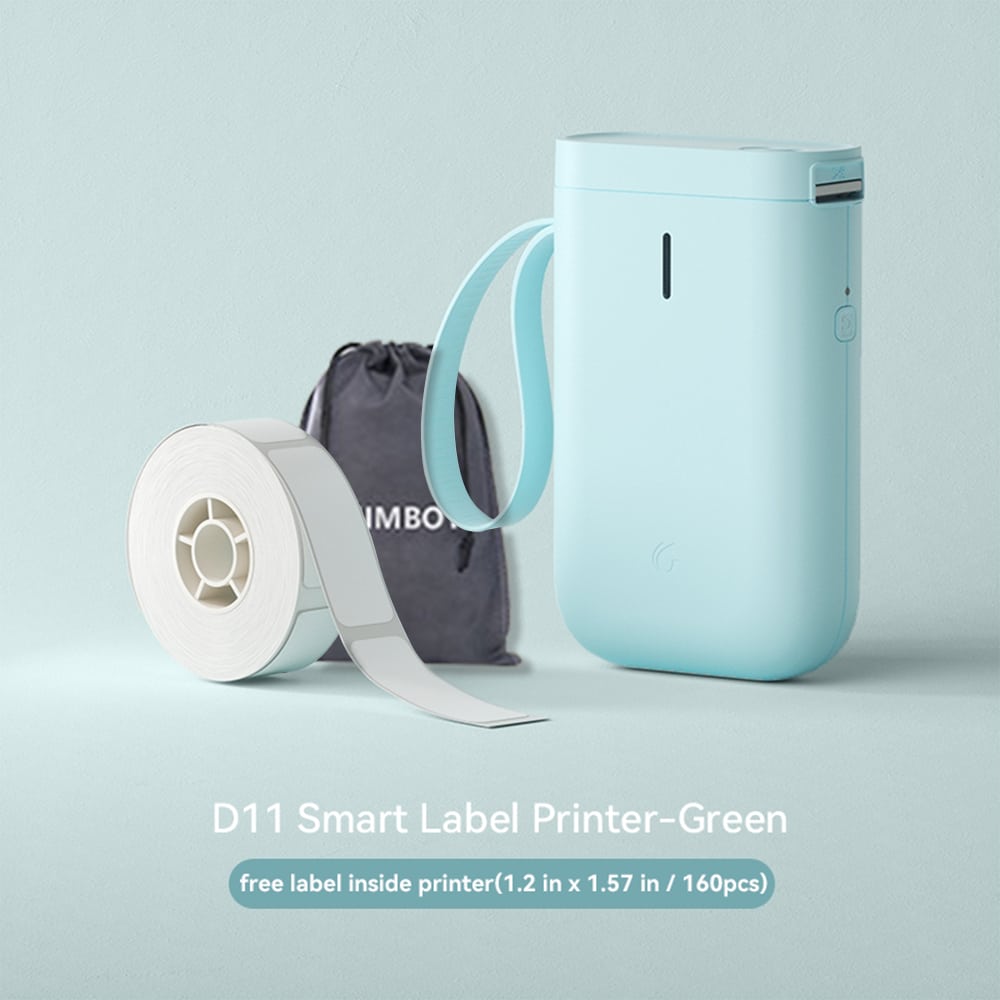 NIIMBOT D11 Label Maker Machine With Tape, Portable Bluetooth Thermal ...