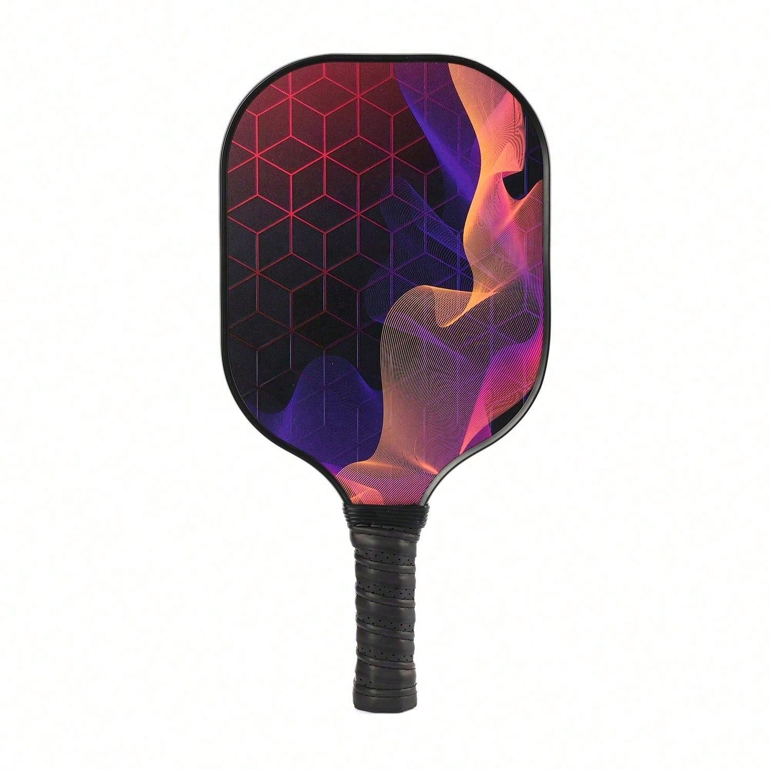 2 Paddle 4 Balls 1 Bag Set Professional Glass Fiber Pickleball Racket ...