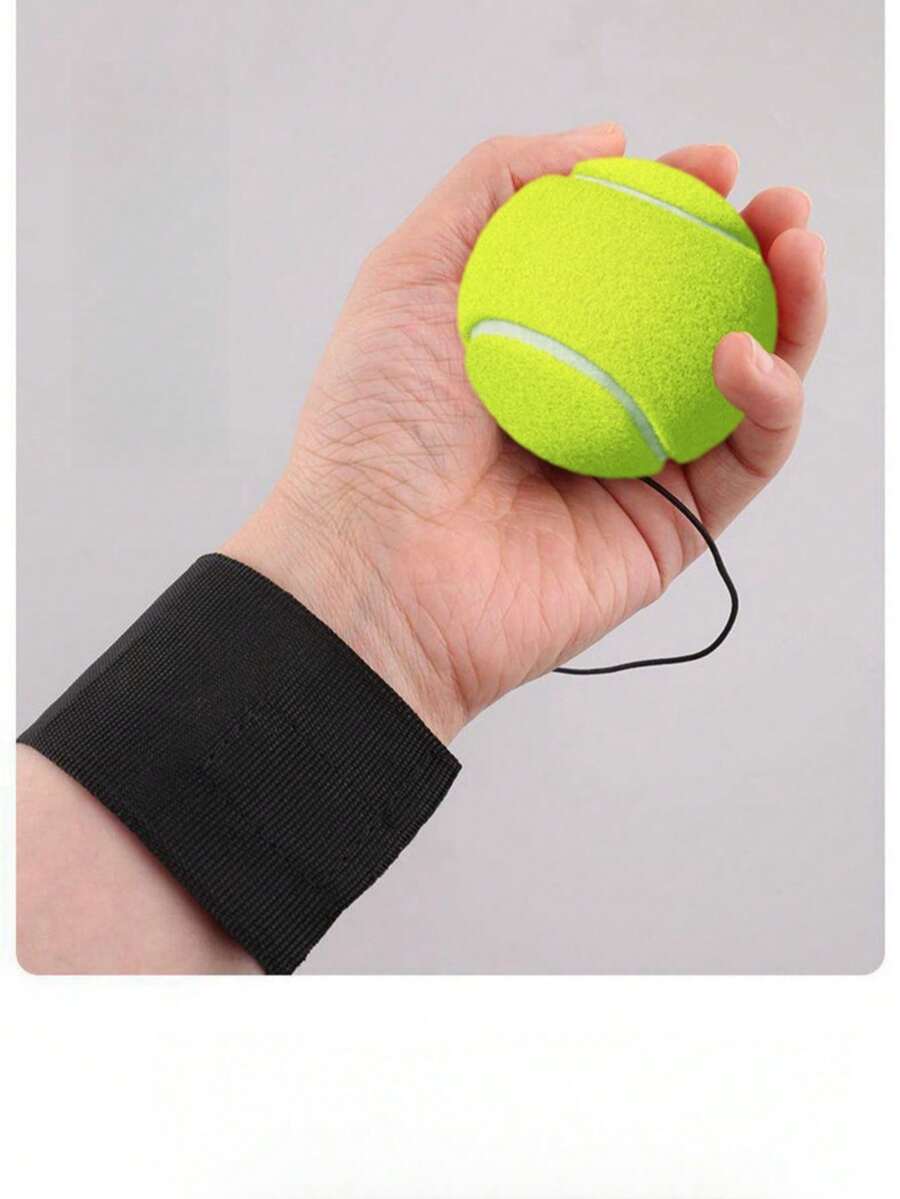 Wrist Power Ball Hand Grip Strengthener With String For Basketball ...