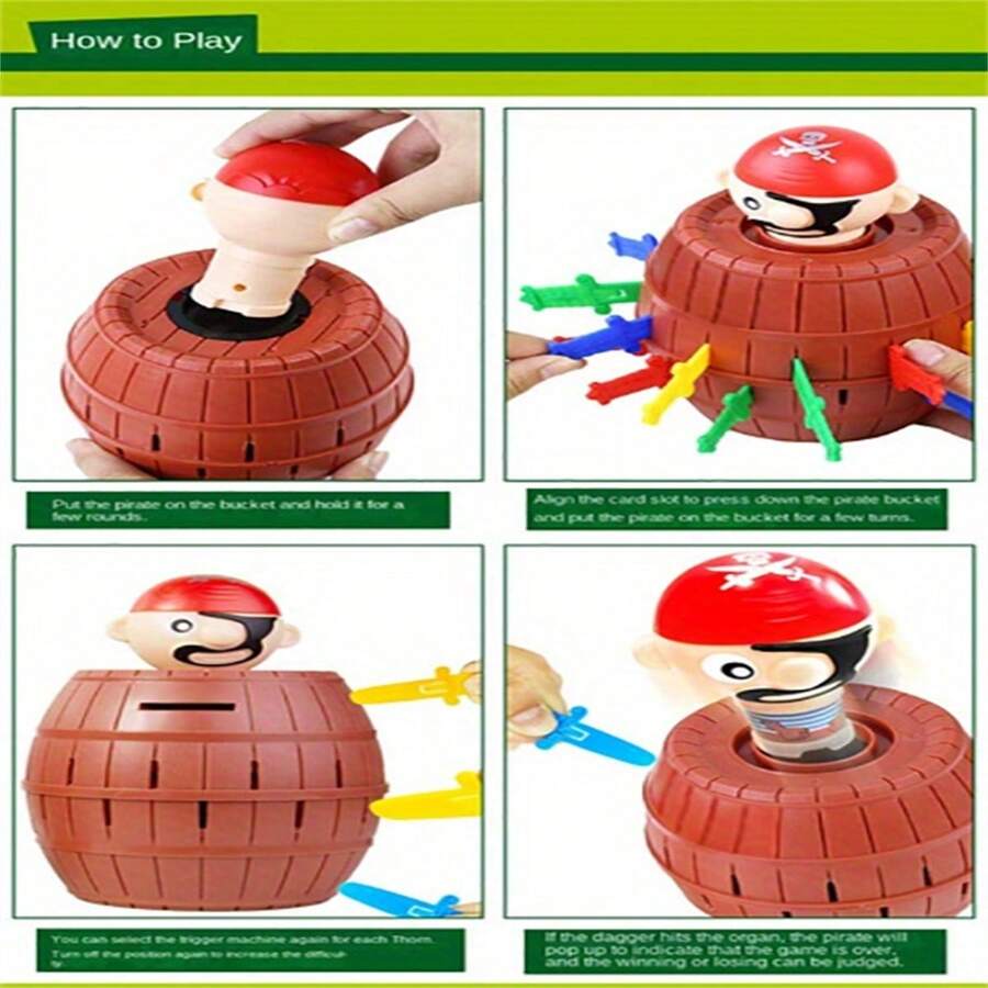 1pc Interactive Board Game Toys,A Fun Game To Insert A Sword Into A ...