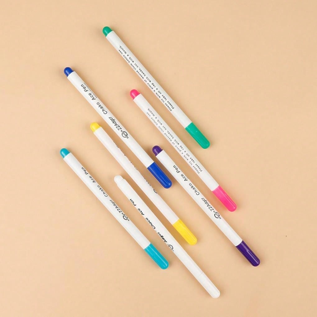 7pcs/Set Water-Soluble Pen For Cutting, Marking, Removing Stains ...