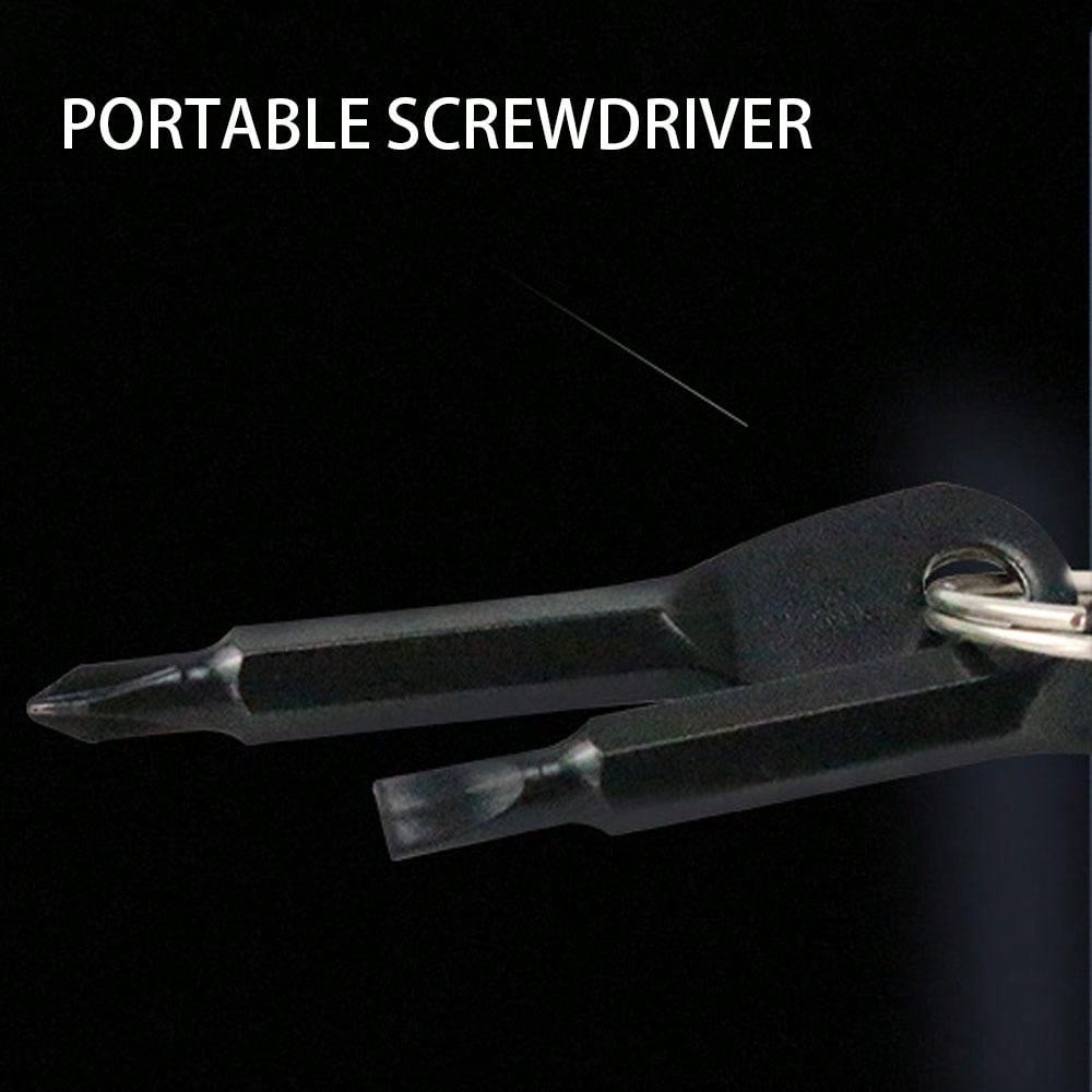 Compact Screwdriver For Both: Flat Head And Small Crosshead Screwdriver ...