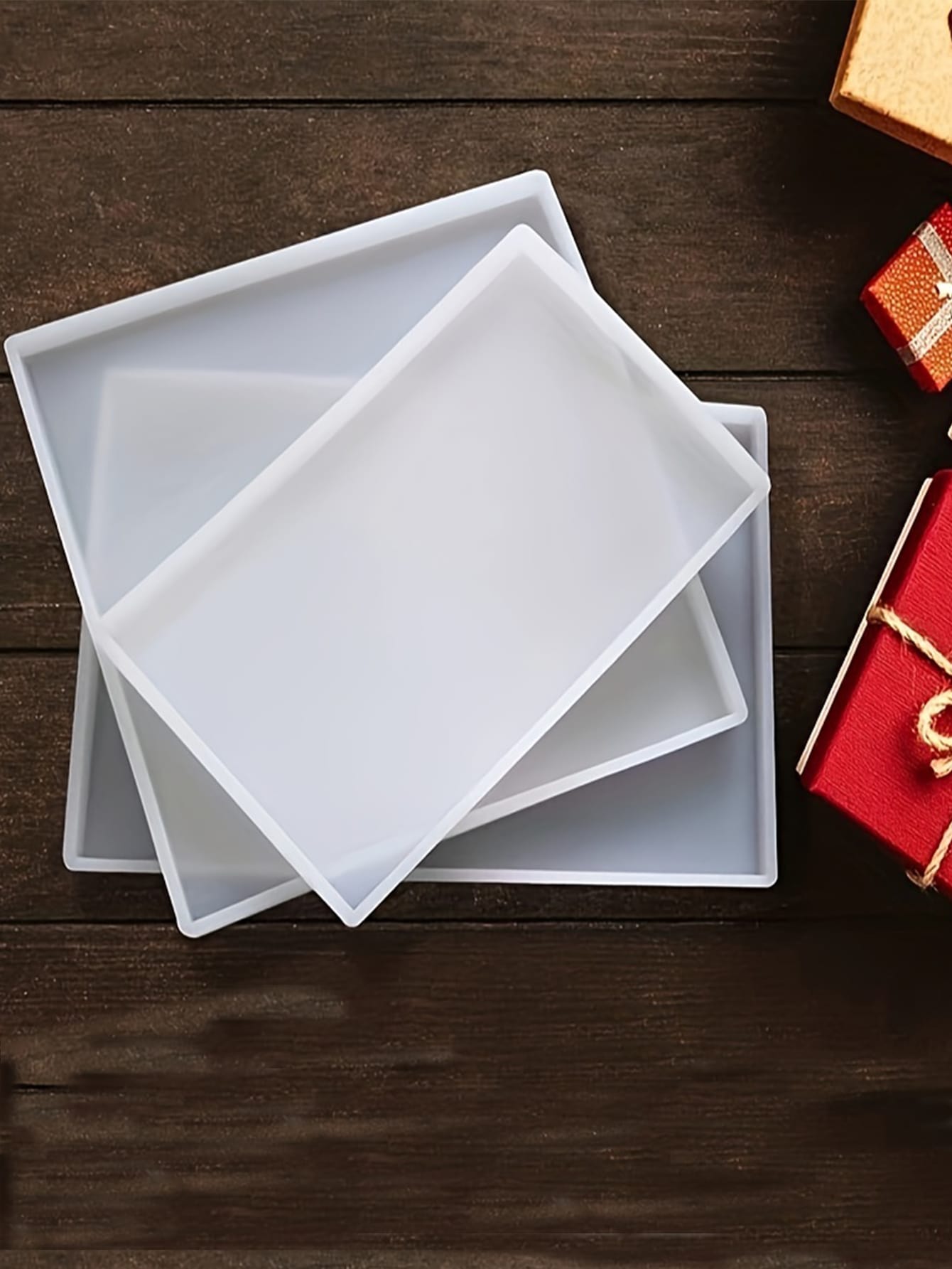 1pc Large Resin Tray Mold, Silicon Jewelry Tray Mold, Agate Tray Mold ...