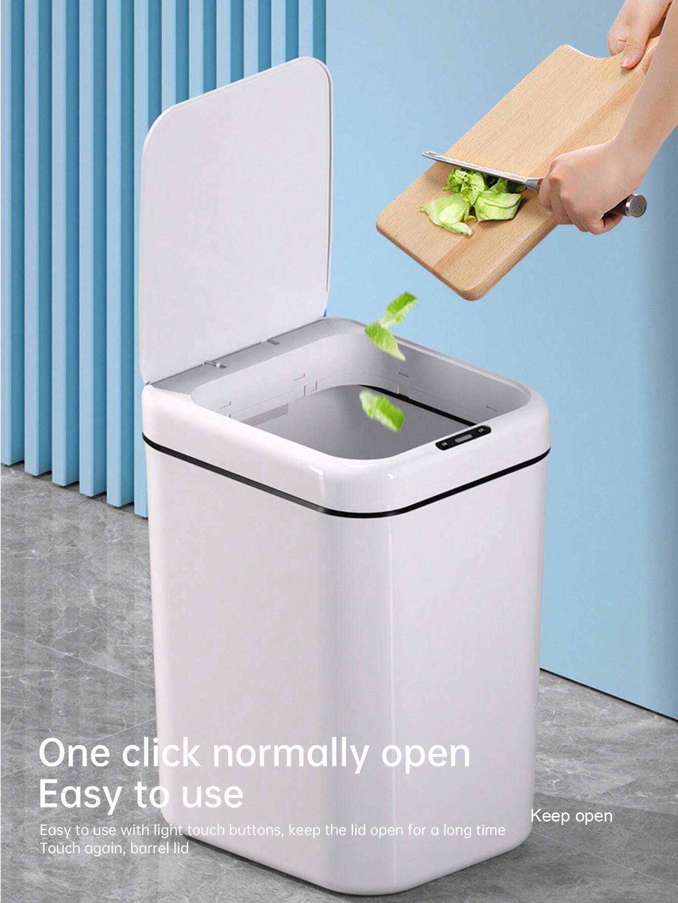 Intelligent Sensor Dustbin, Xiaomi White Electric Automatic Rubbish Bin ...