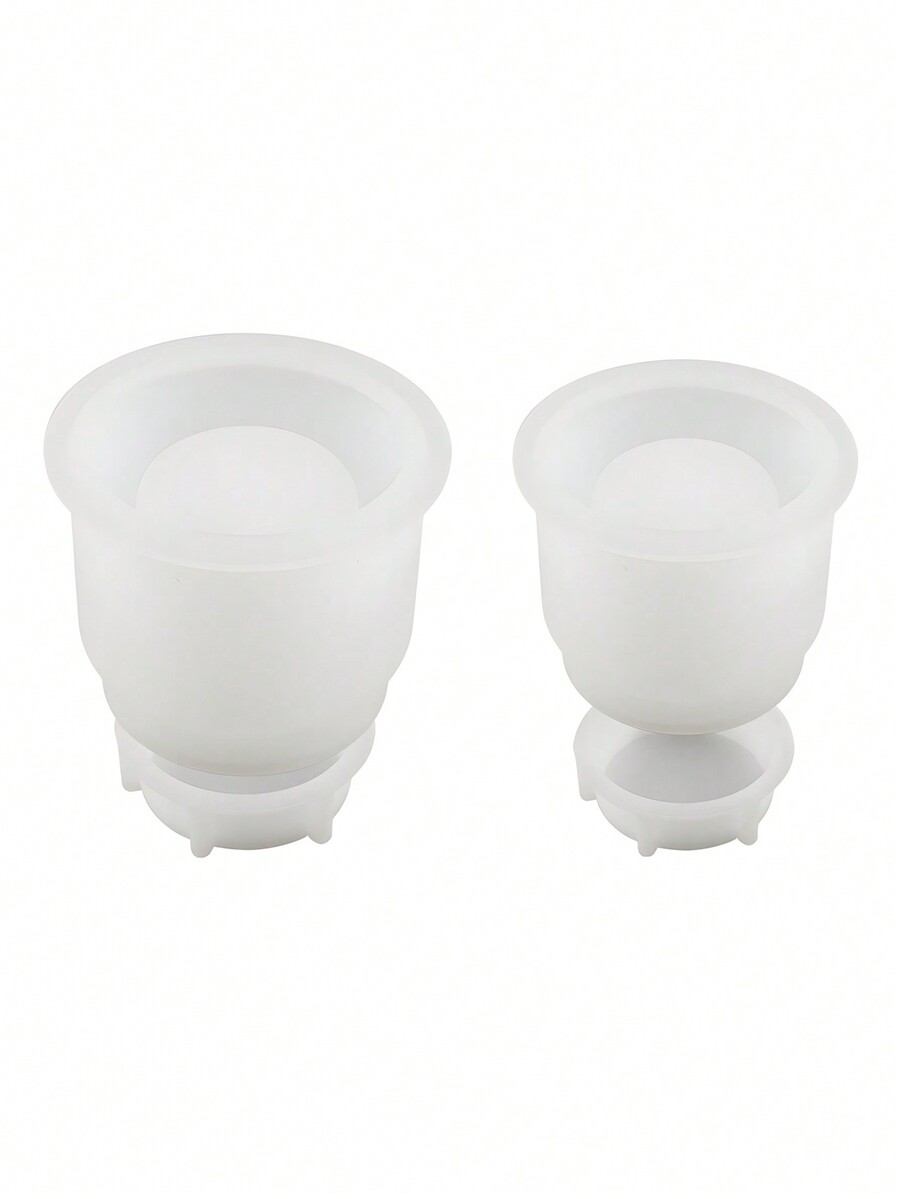 Handmade DIY Candle Making Round Pudding Jar Aroma Candle Cup Cement ...