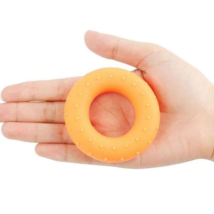 Silicone Hand Gripper Exercise Rubber Ring Strengthener, Finger ...
