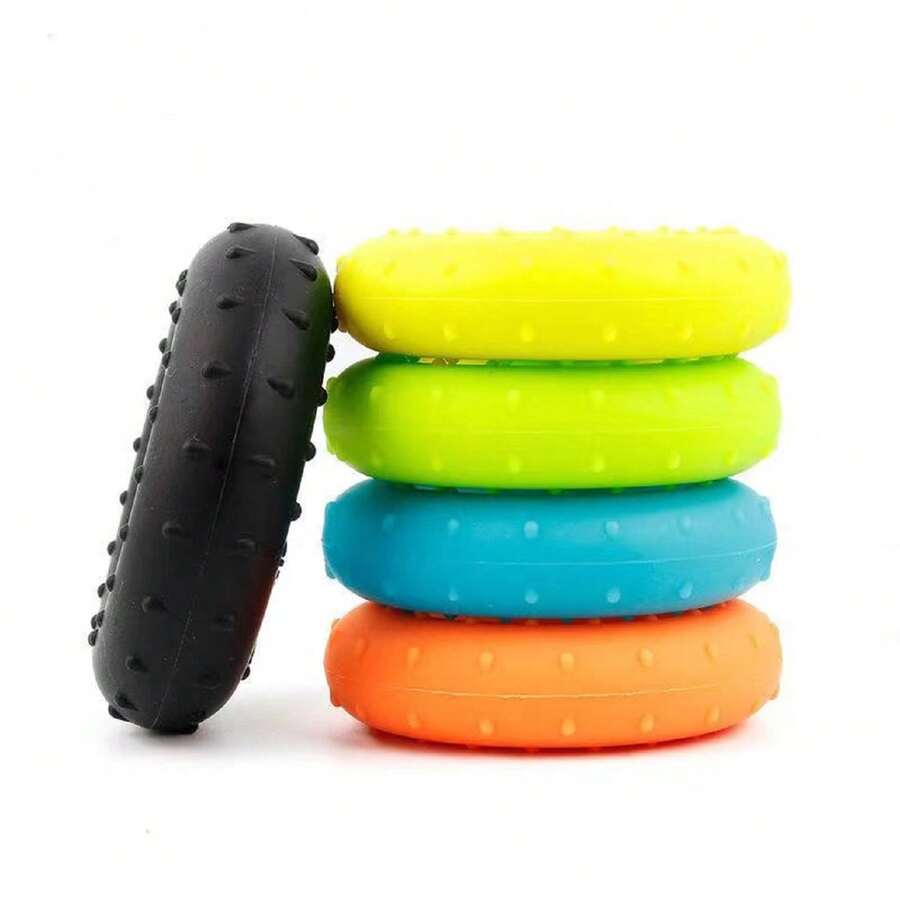 Silicone Hand Gripper Exercise Rubber Ring Strengthener, Finger ...