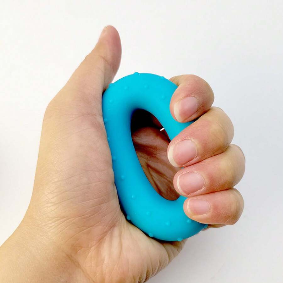 Silicone Hand Gripper Exercise Rubber Ring Strengthener, Finger ...