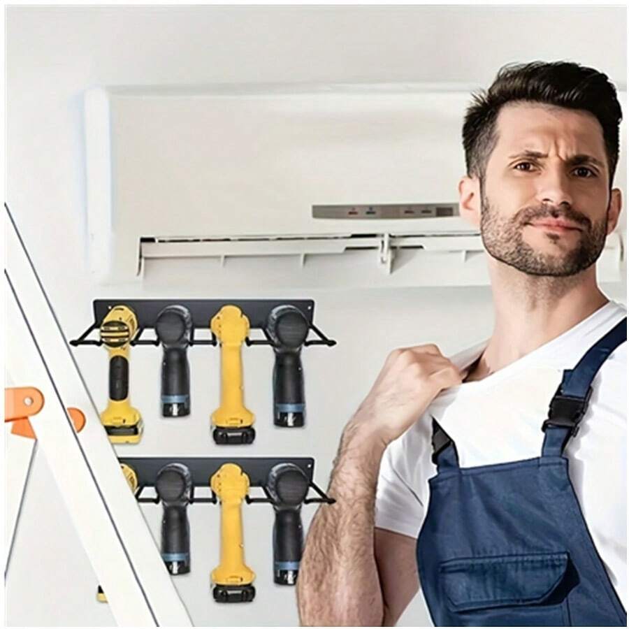 1 Layer Organization And Drill Storage, Power Tool Organizer Wall Mount ...