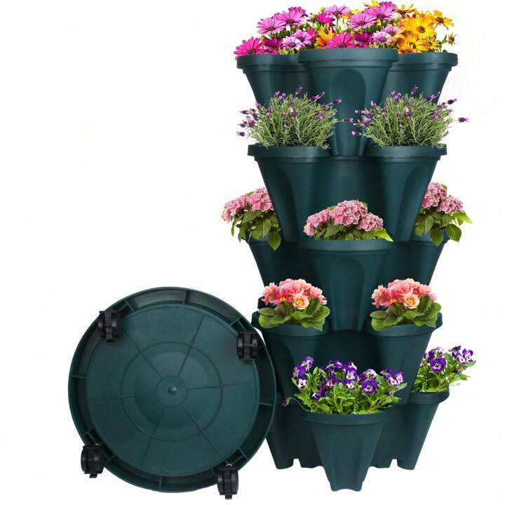 Vertical Stacking Planter Hydroponic System