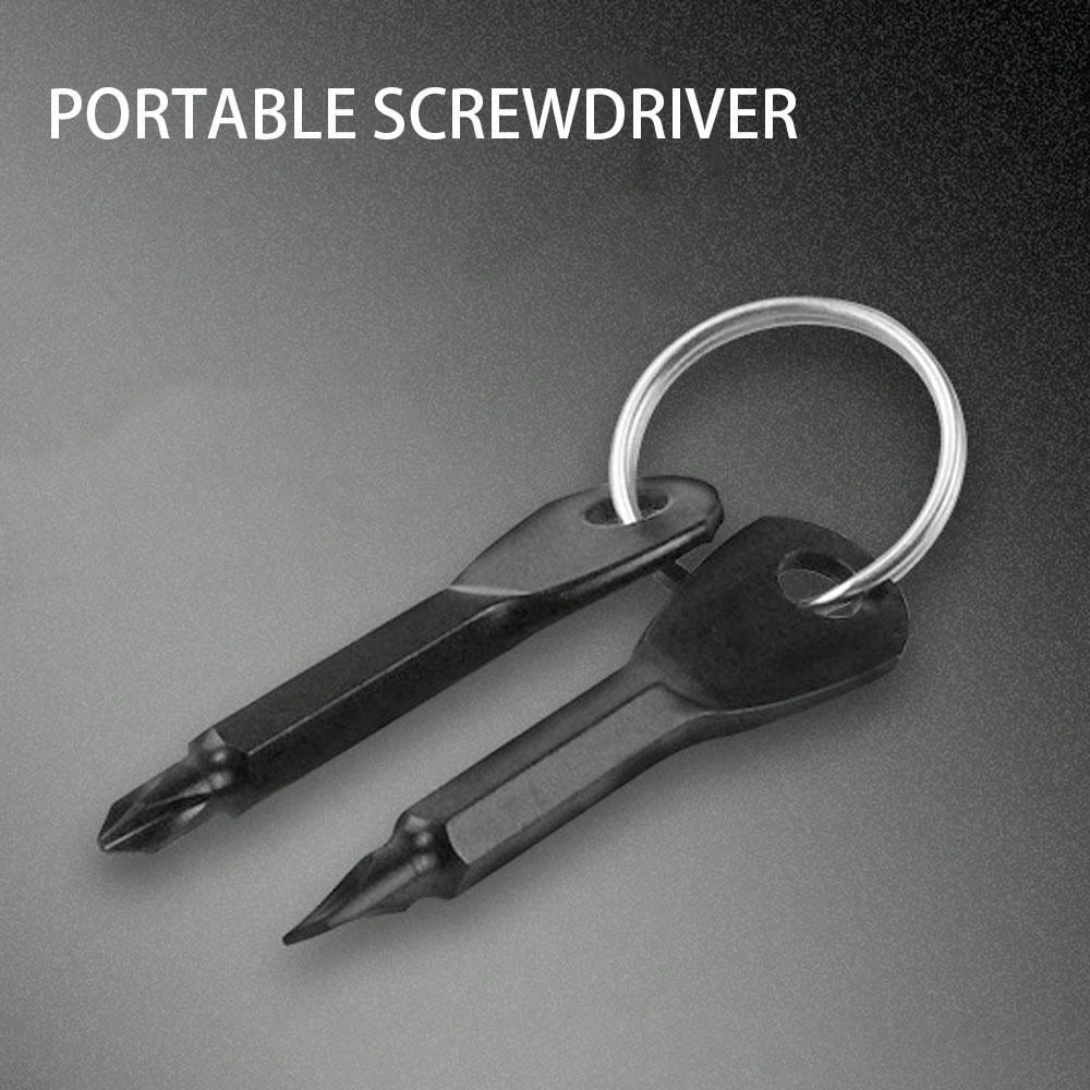 Compact Screwdriver For Both: Flat Head And Small Crosshead Screwdriver ...