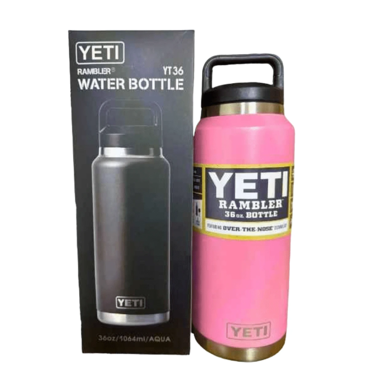 Yeti Sports 36 Ounces 1 Liter Coffee Tumbler With Stainless Steel Lid ...