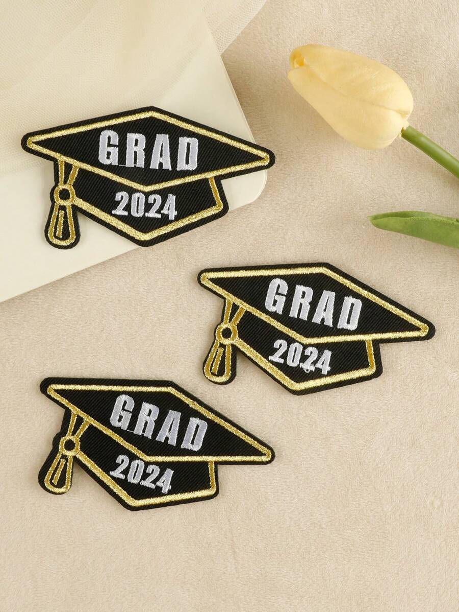 Iron-On Embroidered Badge Clothing & Hat Accessory Diy Sticker Patch ...