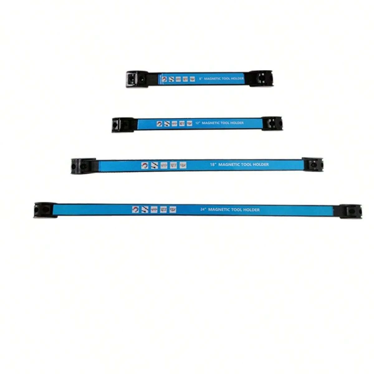 One 35cm Magnetic Tool Rack Strip, Stainless Steel Surface Tool ...